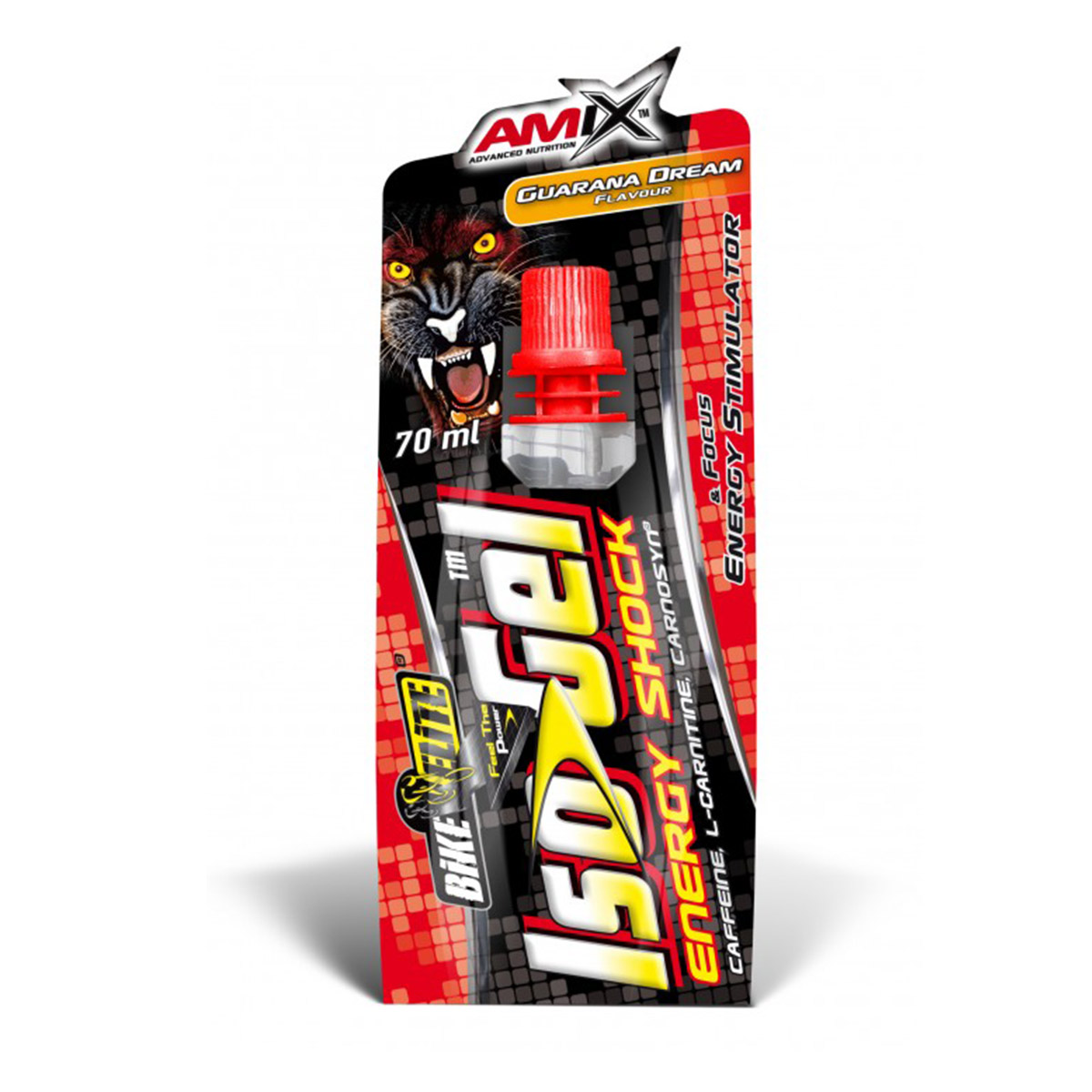 Gel Iso Gel Energy Shock 70ml guarana AMX229 | Runnmore