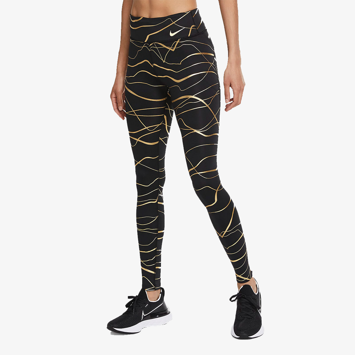 NIKE Helanke Icon Clash Fast Women's Running Leggings CU3333-010 | Runnmore